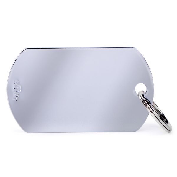 Military Tag, Small, Silver - Decs Pets